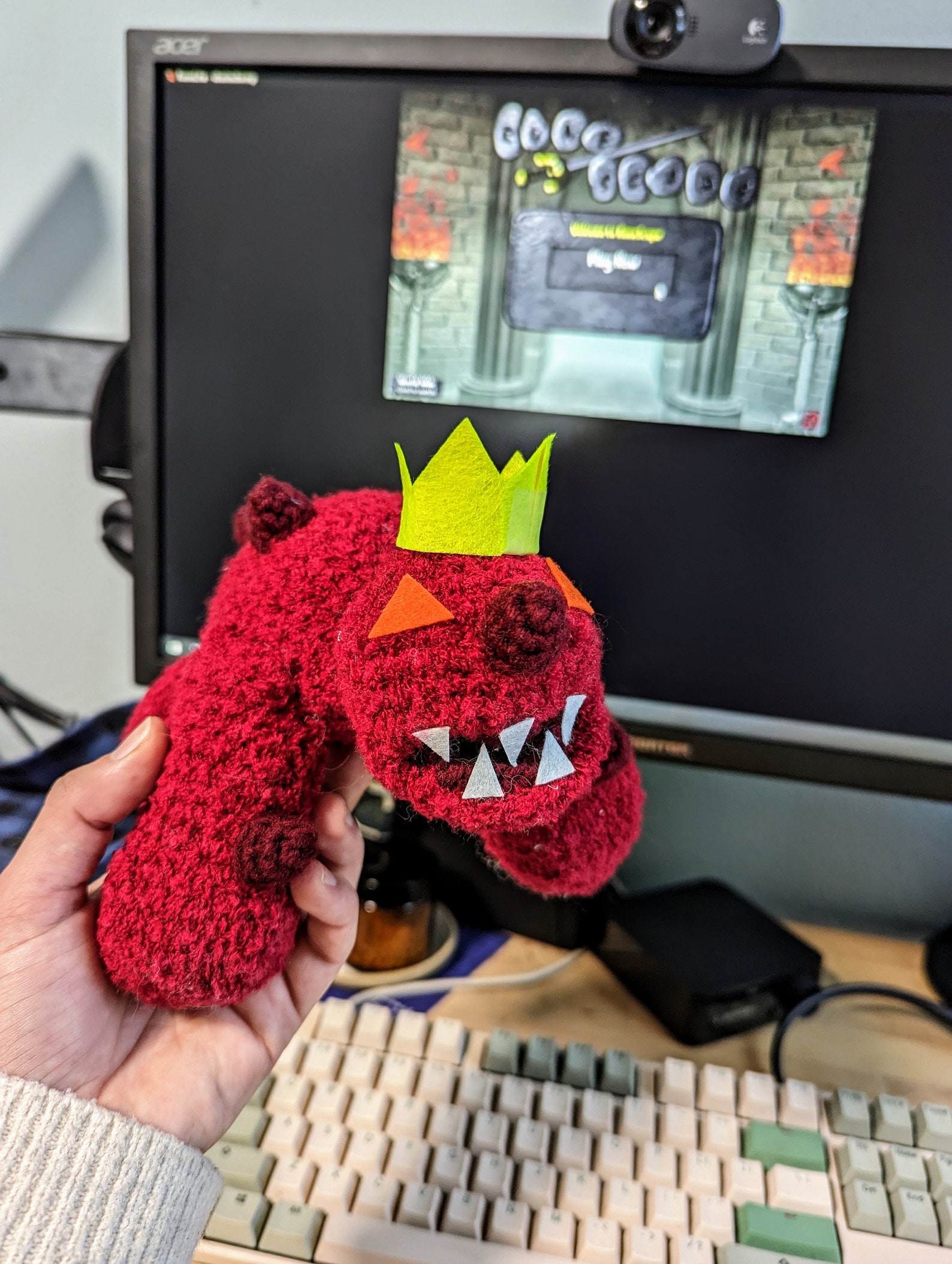 OSRS Tz-tok-jad Amigurumi Crochet Pattern - Etsy