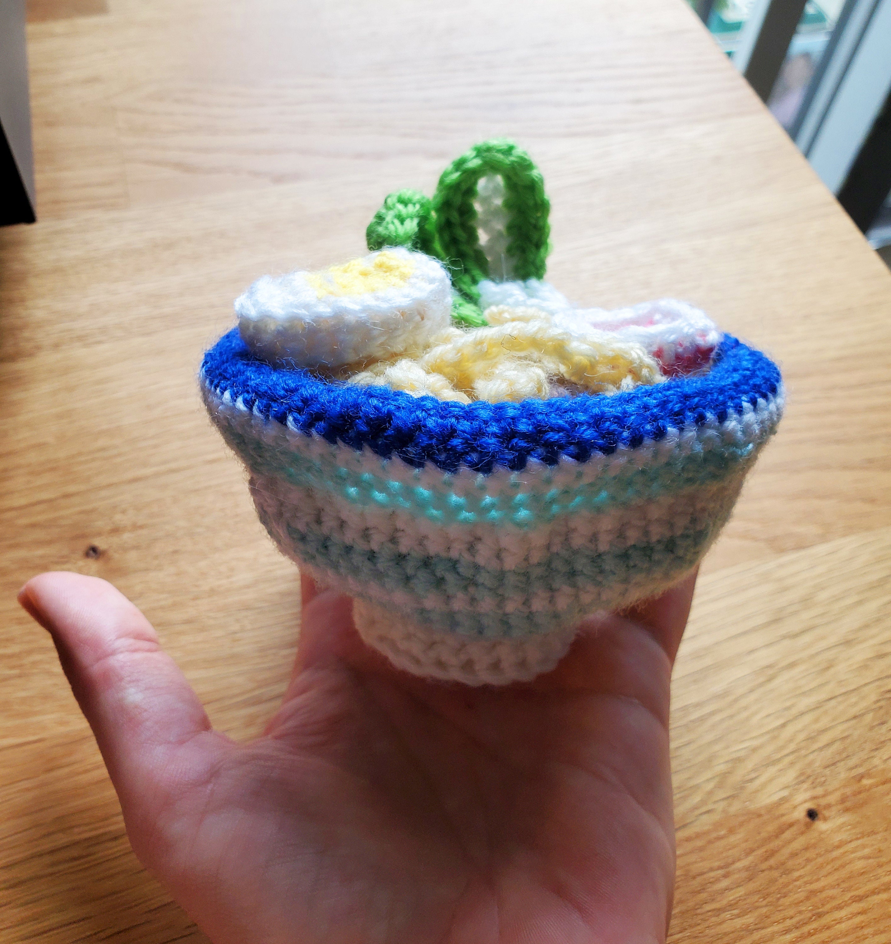 Ramen Noodle Bowl Amigurumi - Crochet Pattern - Etsy