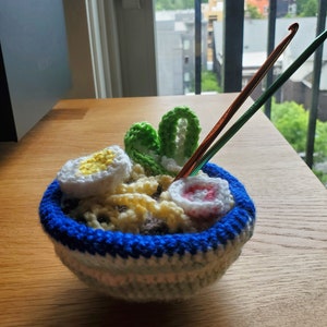 Ramen Noodle Bowl Amigurumi - Crochet Pattern - Etsy