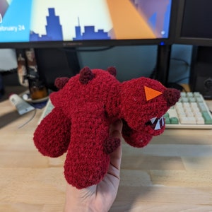 OSRS Tz-tok-jad Amigurumi - Crochet Pattern - Etsy