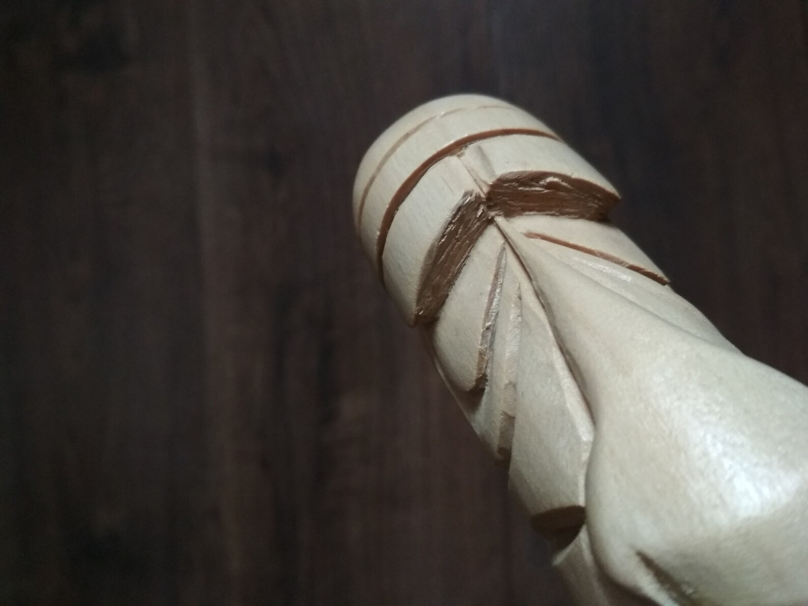 Handmade Carved Wood Baton. Viking Wood Carved Bat. Baseball Bat. Gift ...