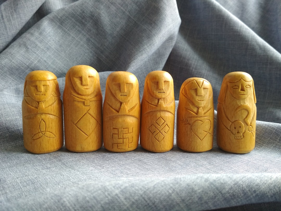 Wood Carved Pagan God Statue. Handmade Statue Wood. Small - Etsy