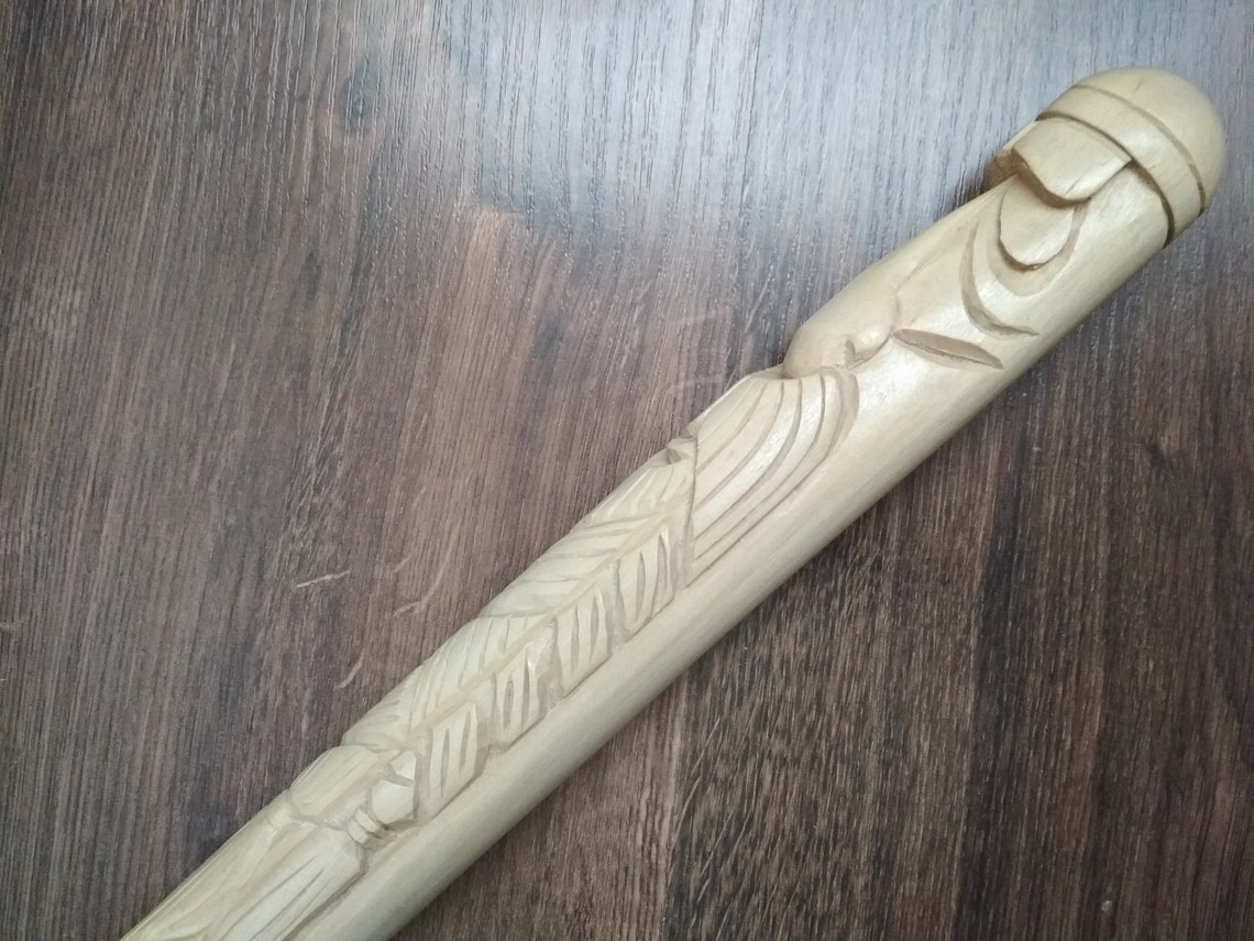 Handmade Carved Baton. Viking Bat. Baseball Bat. Gift for a - Etsy