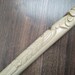 Handmade Carved Wood Baton. Viking Wood Carved Bat. Baseball Bat. Gift ...