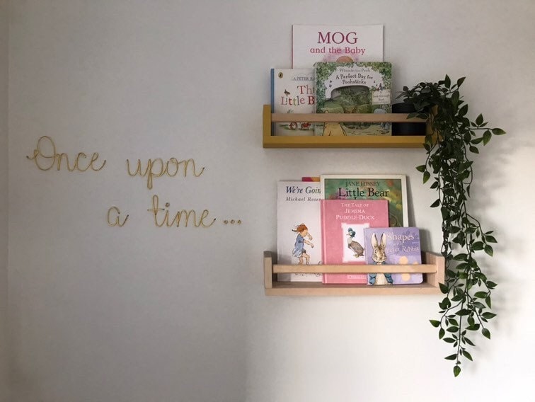 Once Upon a Time... Wire Lettering - Etsy UK