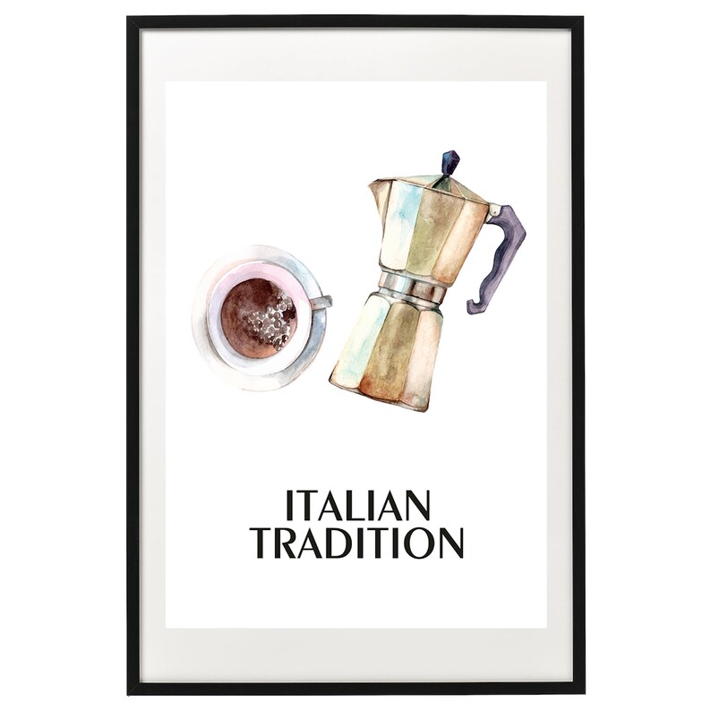 Coffee Poster Kitchen Turkish Coffee Tradition Gift Idea - Etsy