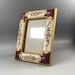 Vintage 1970s Photo Frame Old Barocco Purple Flower Photo Frames Italy ...
