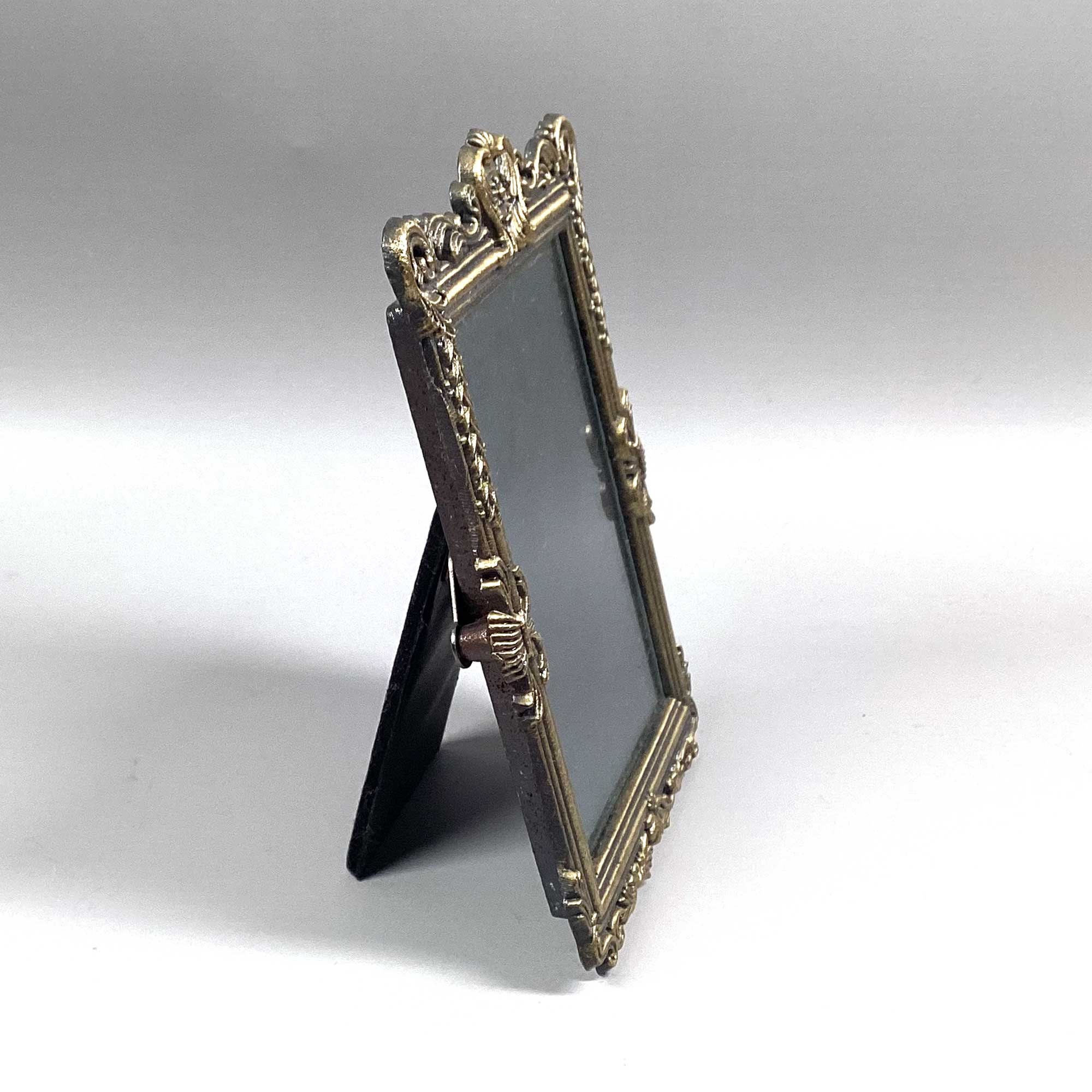 Old Bronze 3x2.5 Mini Photo Frames Vintage Rectangular Filigree Photo ...