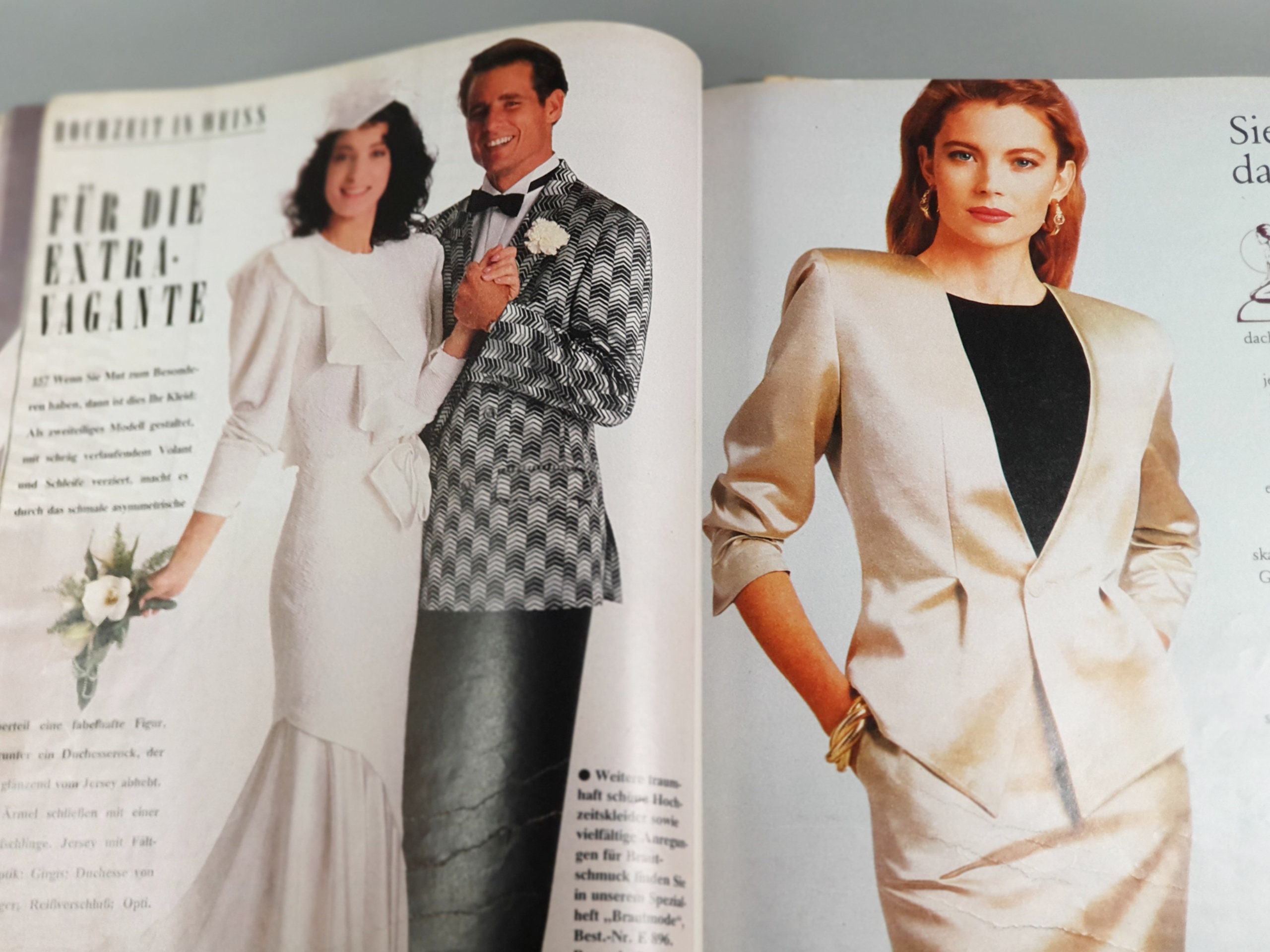 Burda Moden Paper Patterns April 1987 Retro Burda Fashion - Etsy