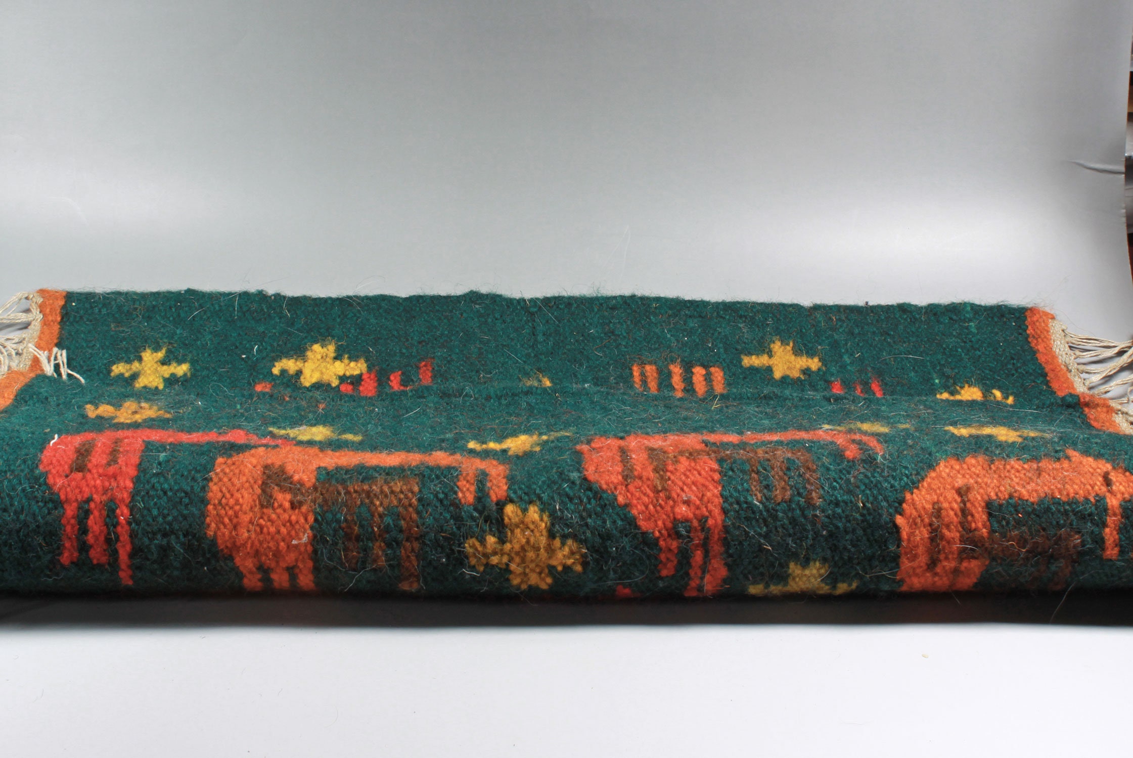 Vintage Hand Embroidery Small Rugs Aesthetic Hanging Self Made Mini ...