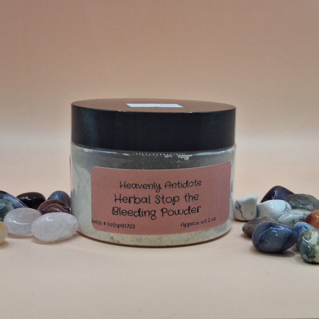 Herbal Stop the Bleeding Powder - Etsy