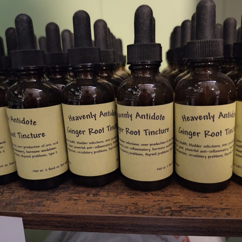 Ginger Root Tincture - Etsy