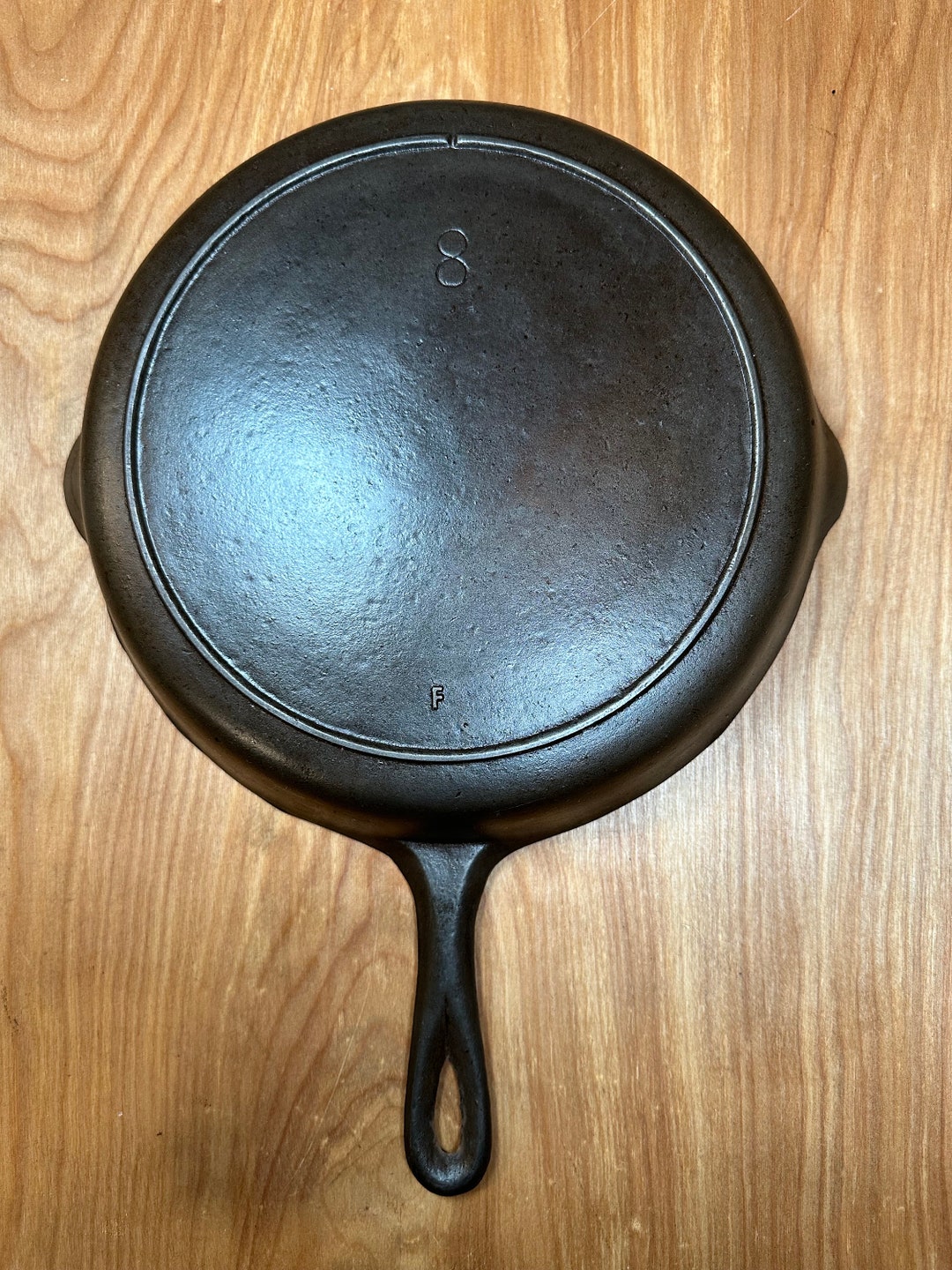 Lodge #8 Single Notch Cast Iron Skillet 1920s - Etsy