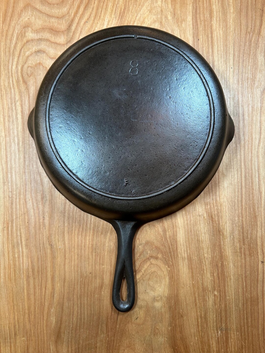 Lodge #8 Single Notch Cast Iron Skillet 1910s-1920s - Etsy