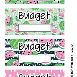TBM BBP Workbook May 124 / Complete Pack OR Individual Sheets - Etsy