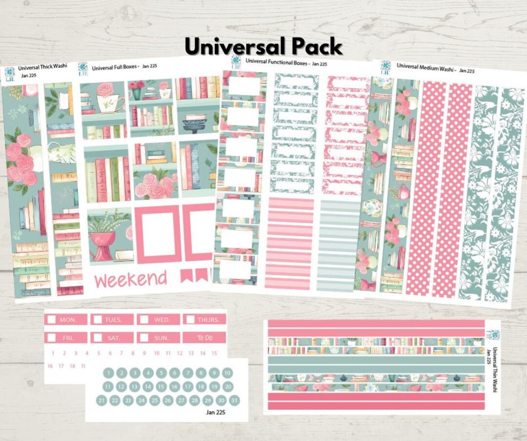 Universal Pack - Jan 225 - Etsy