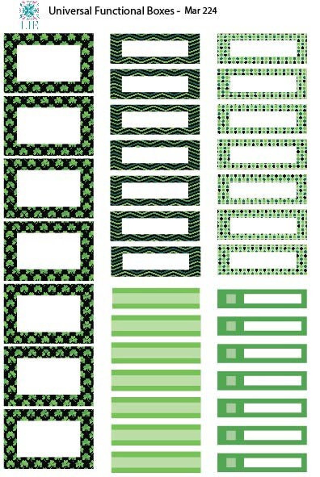 Mar 224 Universal 1.5 Functional Boxes - Etsy