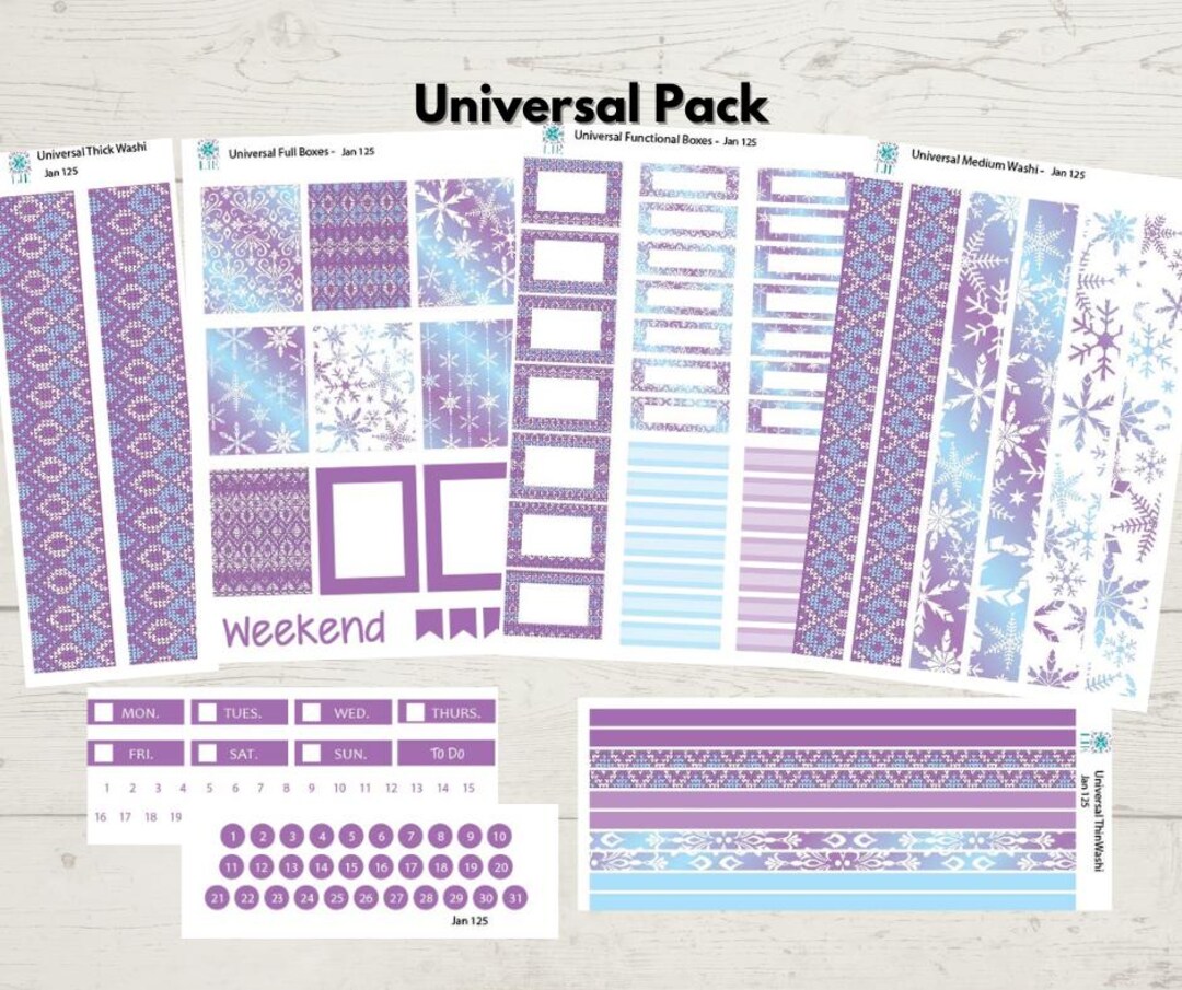 Universal Pack - Jan 125 - Etsy