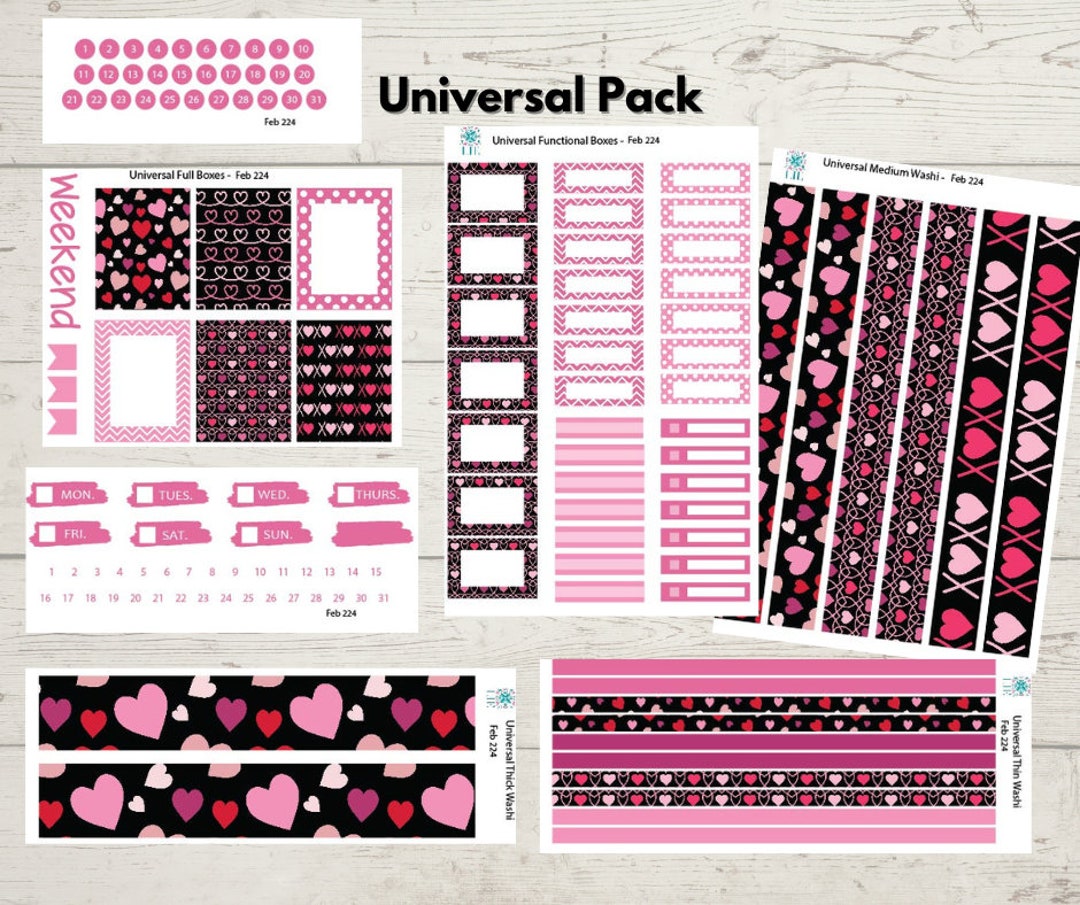 Universal Pack Feb 224 - Etsy