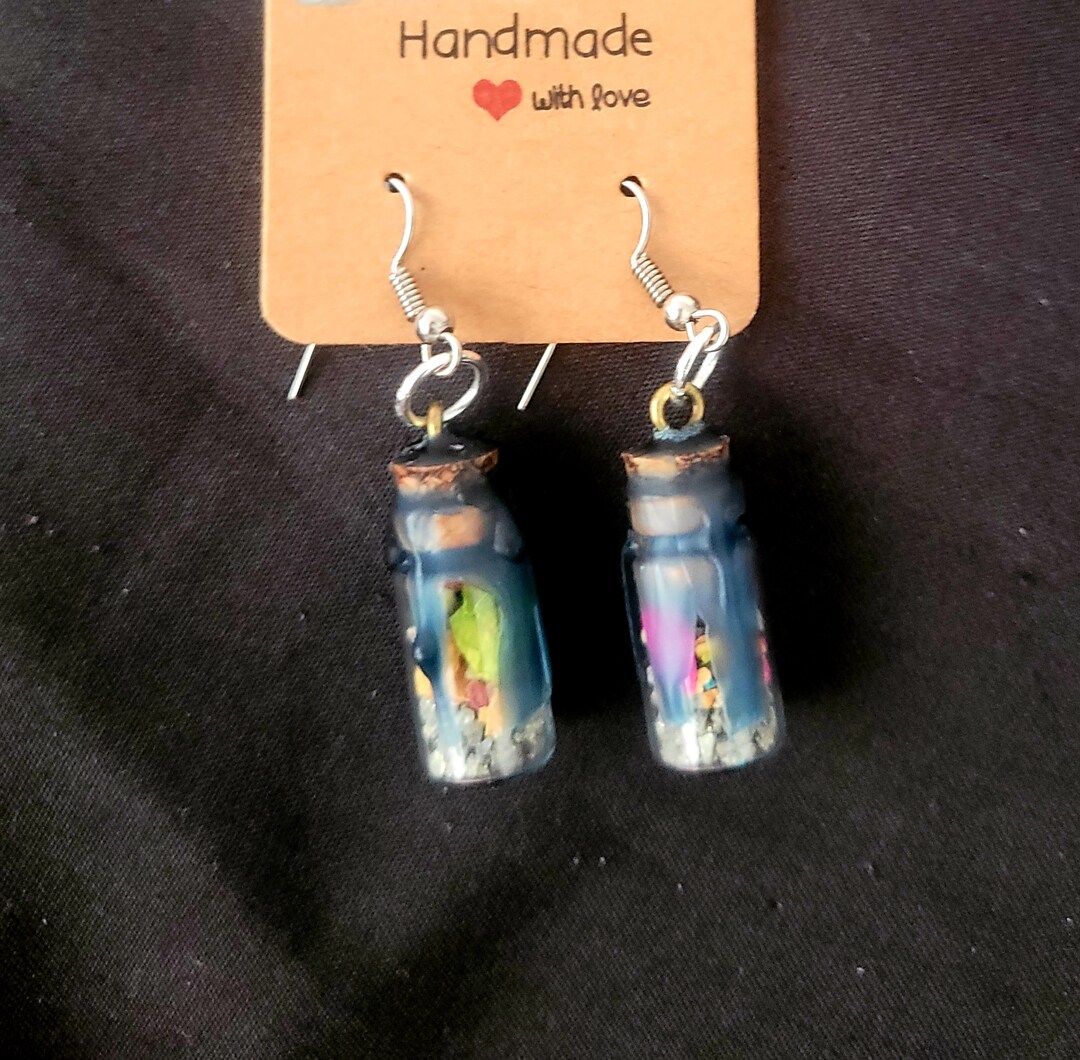 Potion Bottle Earrings - Etsy