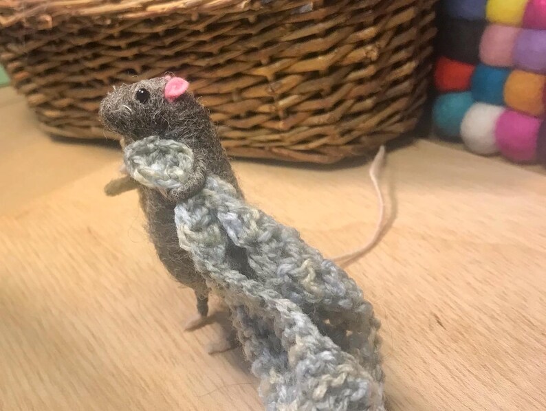 Make Your Own Rat Download Pdf Instructions ONLY Ratlover Gift Needle ...