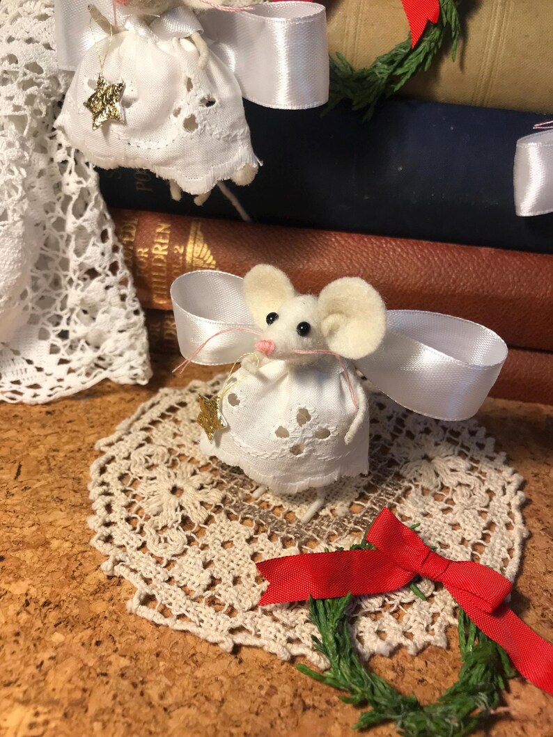 Angel Mouse, Mouseling, Fairy Mouse - Etsy