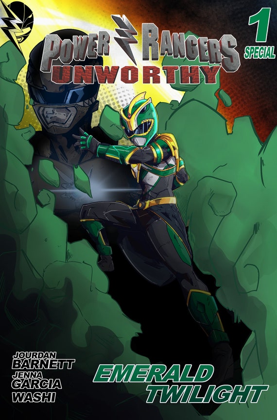Power Rangers Unworthy DIGITAL Comic 1: Emerald Twilight | Etsy