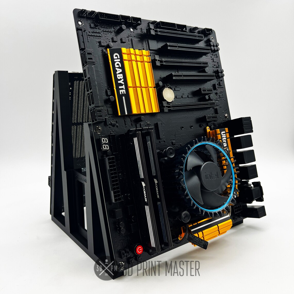 Dual Motherboard Stand for CPU Mining | Lite & Full Versions + 12x ...