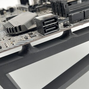 MICRO ATX Motherboard Show Stand - Desktop and Shelve Display Stand ...