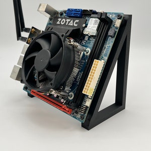 Mini ITX Vertical Motherboard Stand - Show Stand, Desktop, or Display ...