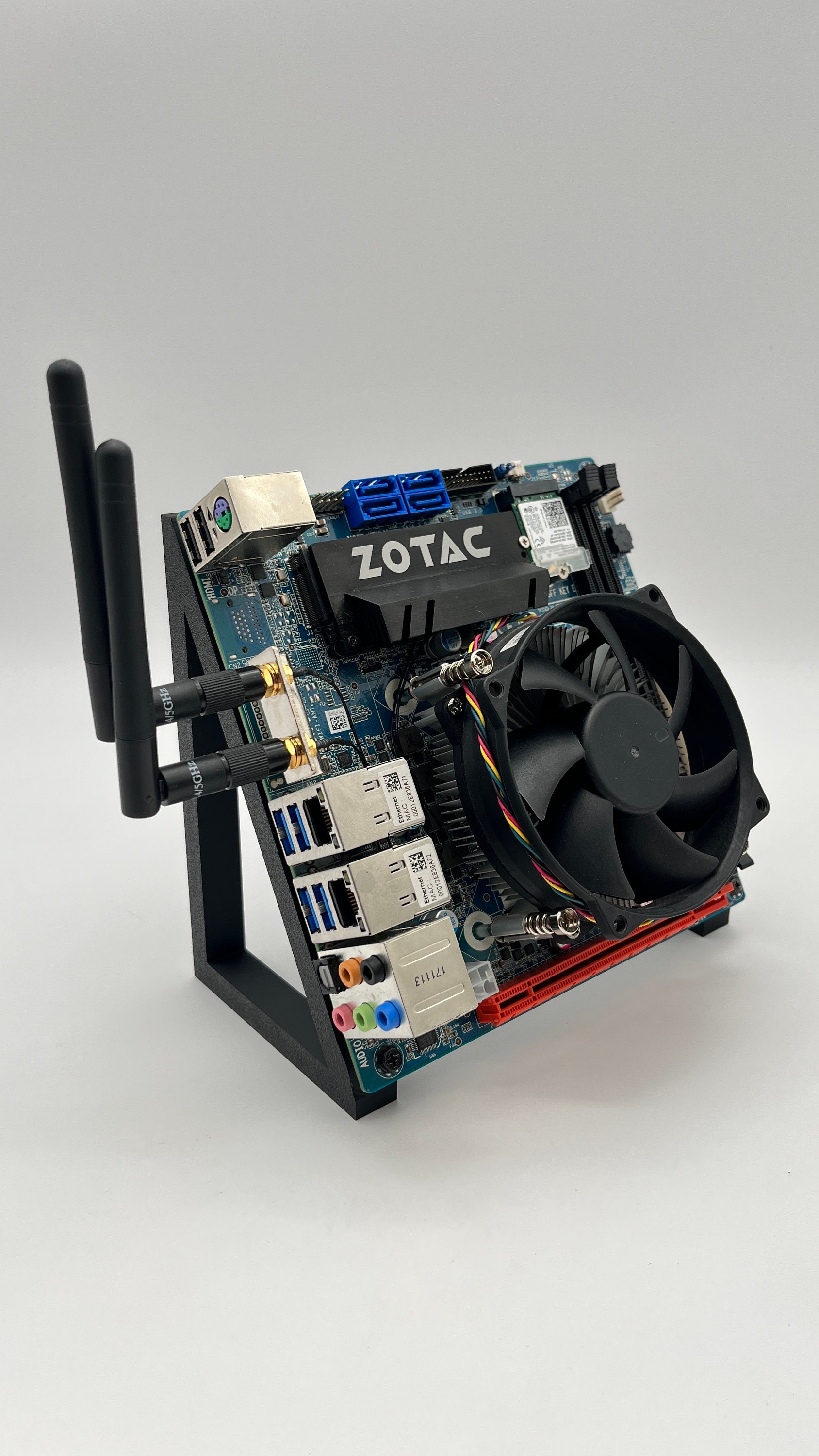 Mini ITX Vertical Motherboard Stand Show Stand, Desktop, or Display ...