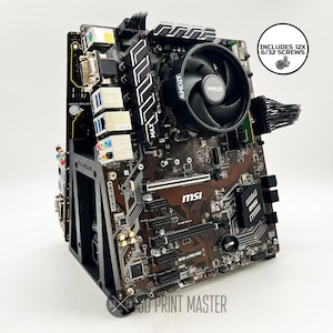 Dual Motherboard Stand for CPU Mining | Lite & Full Versions + 12x ...