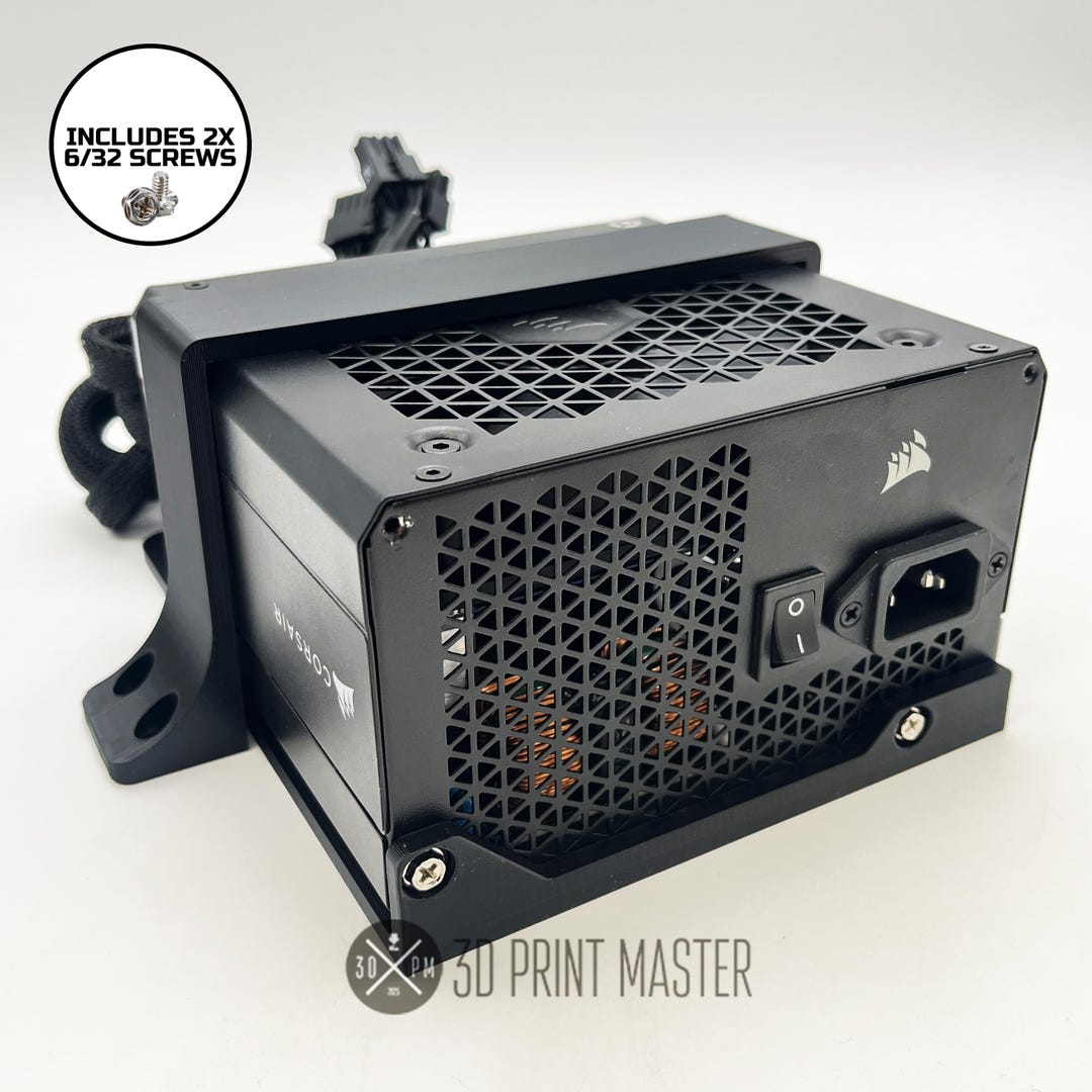 Computer ATX Power Supply Mounting Bracket With Screws - Etsy