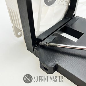 CPU Mining Motherboard Stand Full Size GPU Riser Stand 3D Print Master ...