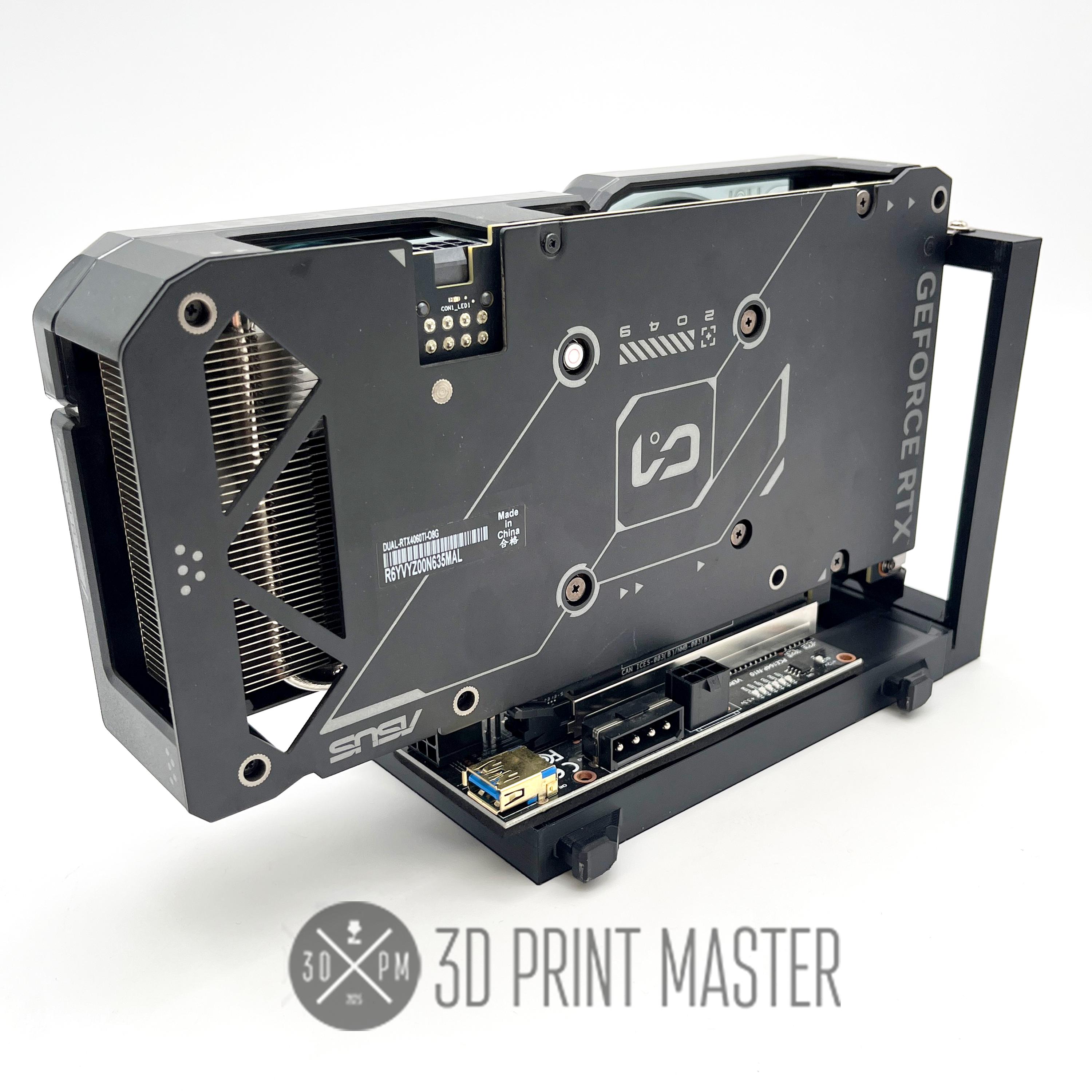GPU Riser Stand - Test Bench & Crypto Mining | 3D Print Master LLC - Etsy
