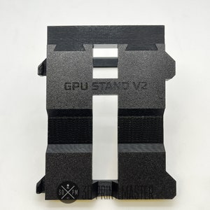 CPU Mining Motherboard Stand Full Size GPU Riser Stand 3D Print Master ...