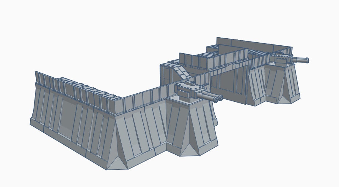 Formidable Fortress STL Pack - Etsy