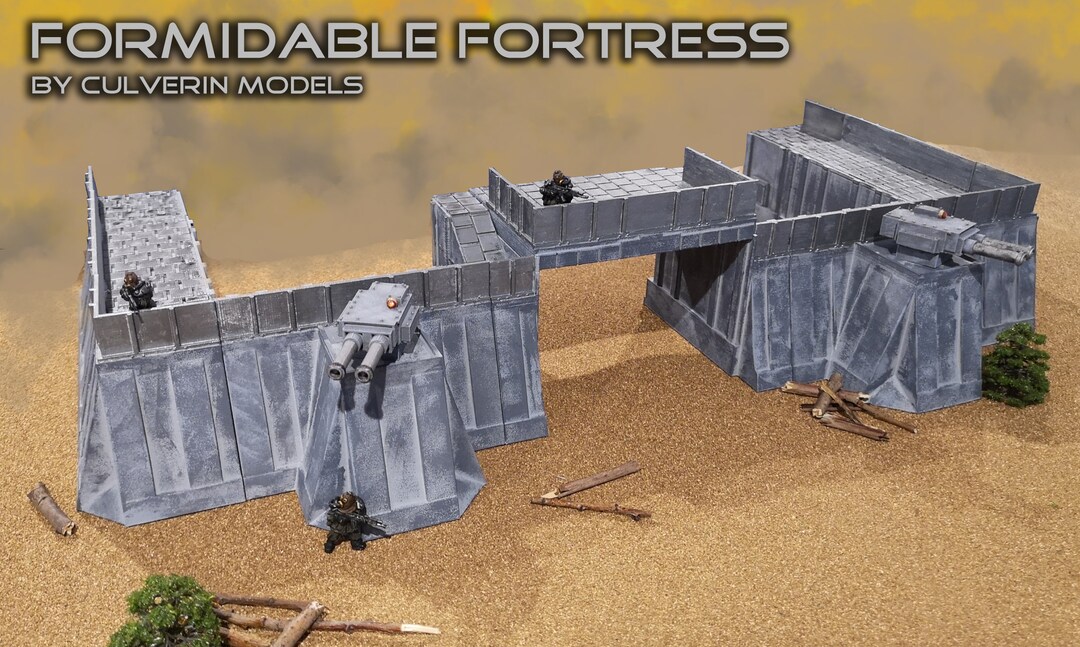 Formidable Fortress STL Pack - Etsy