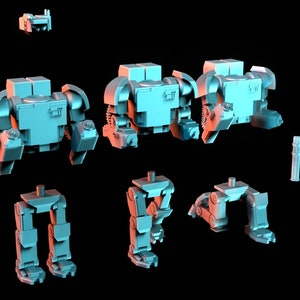 Robot Legion STL Pack - Etsy