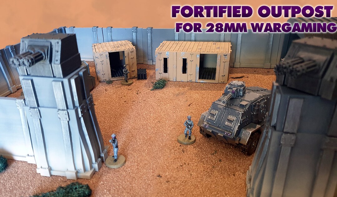 Fortified Outpost STL Pack - Etsy