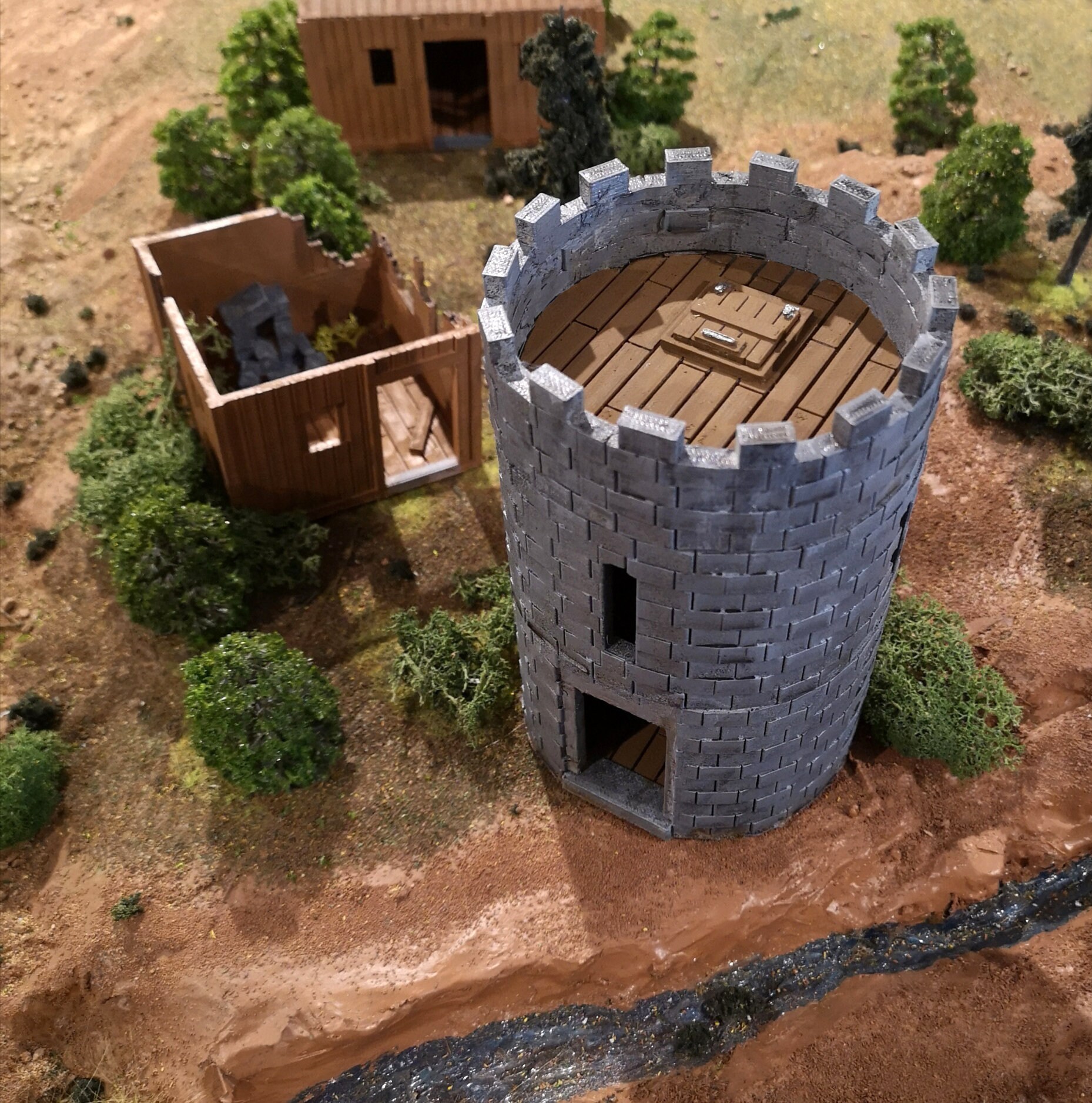 28mm Stone Tower - Etsy UK