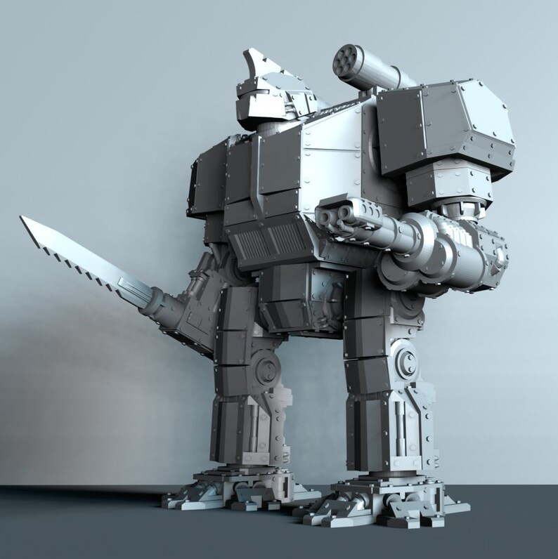 Tempest Assault Mech STL Pack - Etsy New Zealand