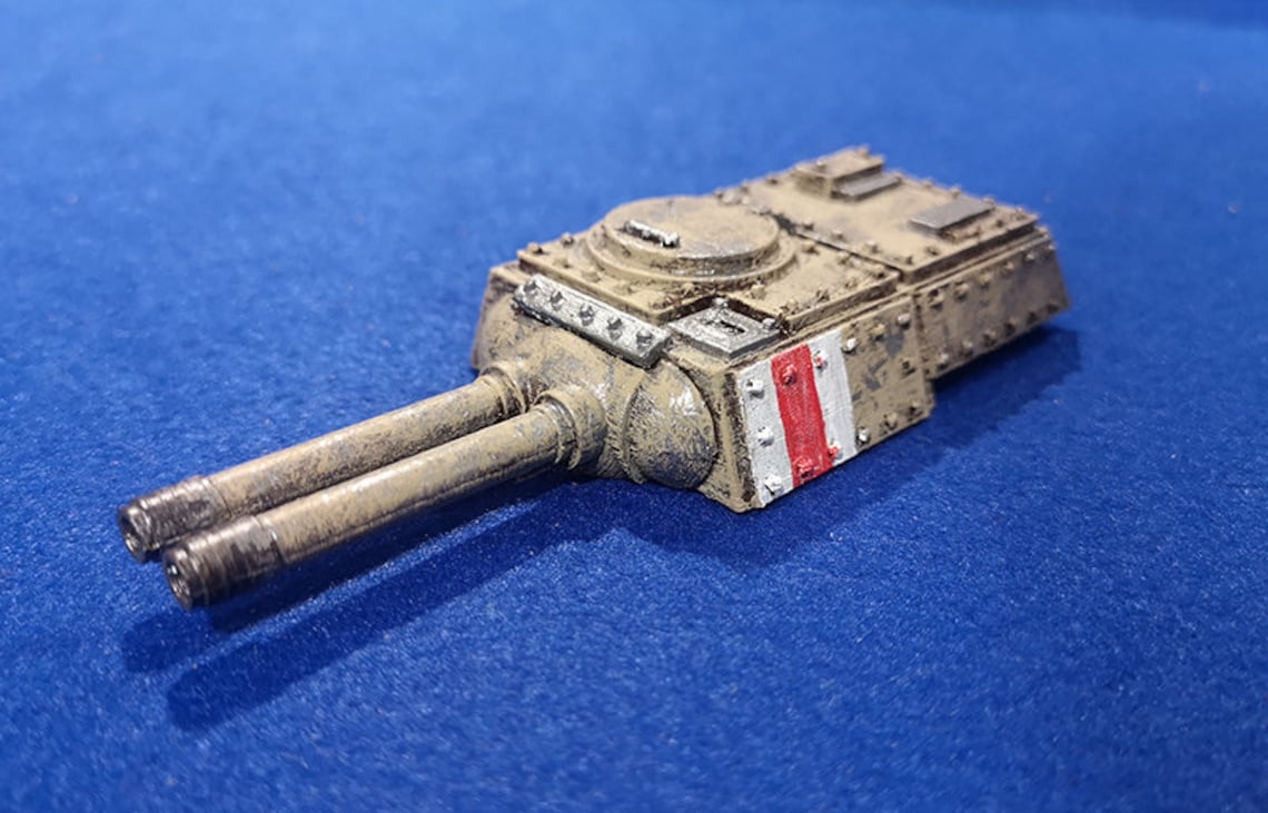 Heavy Tank Turret With Autocannon - Etsy