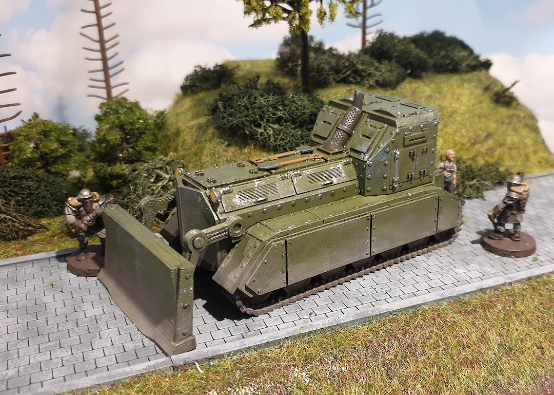 Armadillo Armoured Bulldozer Mk2 - Etsy
