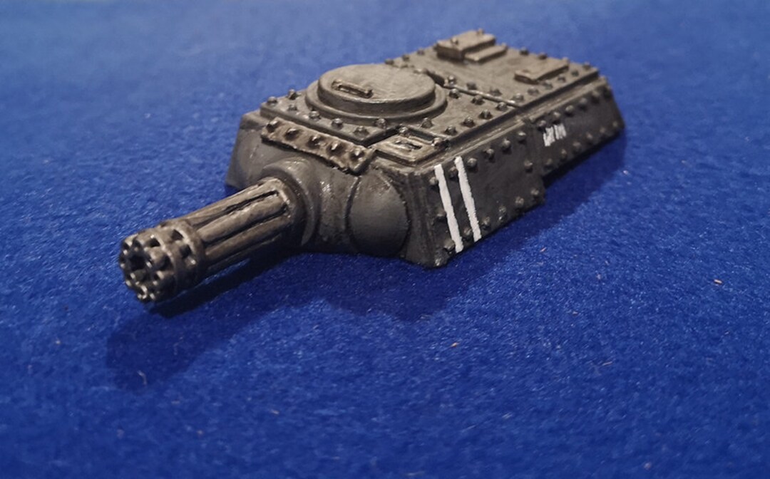 Heavy Tank Turret With Gatling Cannon - Etsy