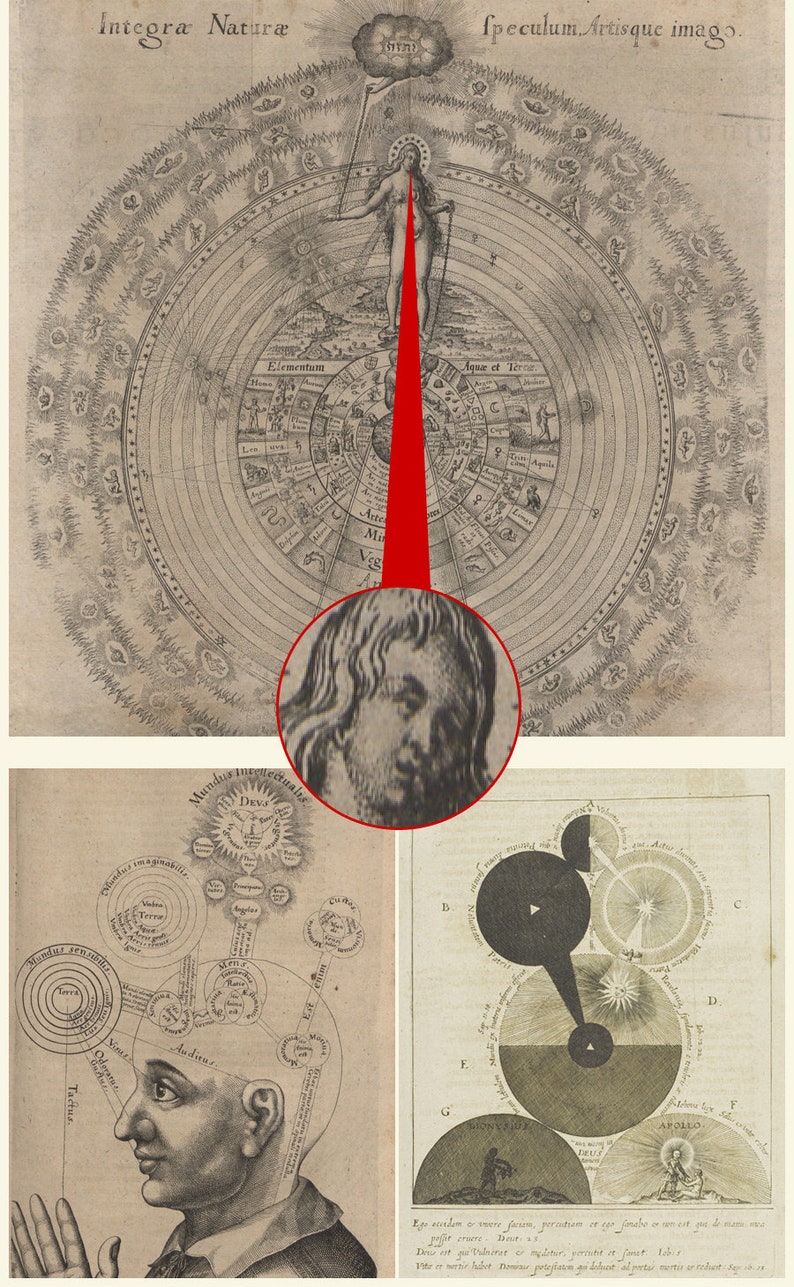 Robert Fludd Occult Rosicrucian Kabbalah Books - Utriusque Cosmi ...