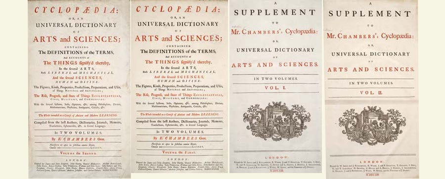 Cyclopaedia 1728 E. Chambers An Universal Dictionary of Arts and ...