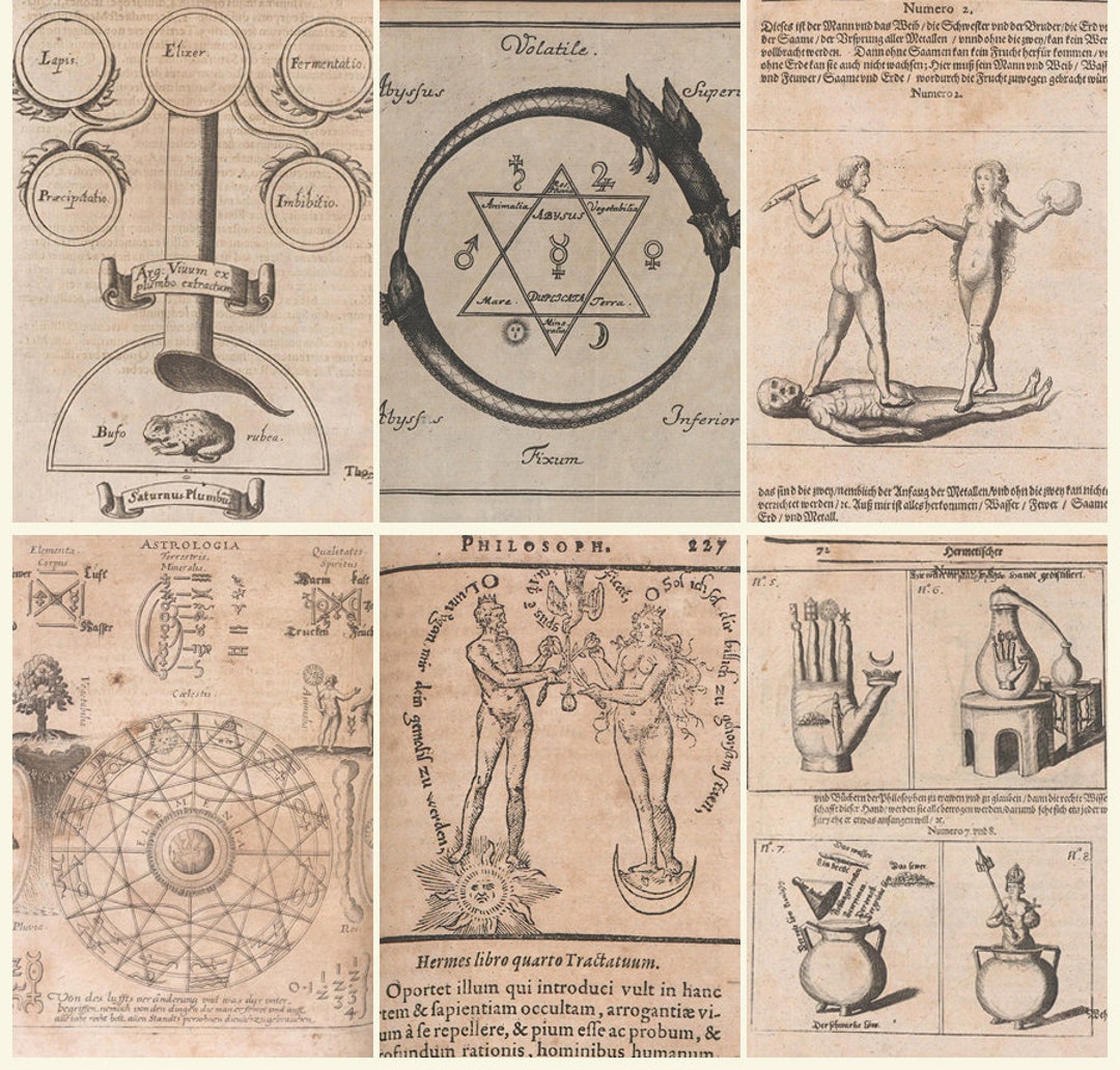 ALCHEMY - Occult - Old Rare Books - Ramon Llull - Albertus Magnus ...