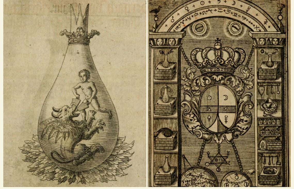31 Rare Old Books of ALCHEMY - Andreas Libavius Hermeticism - Heinrich ...