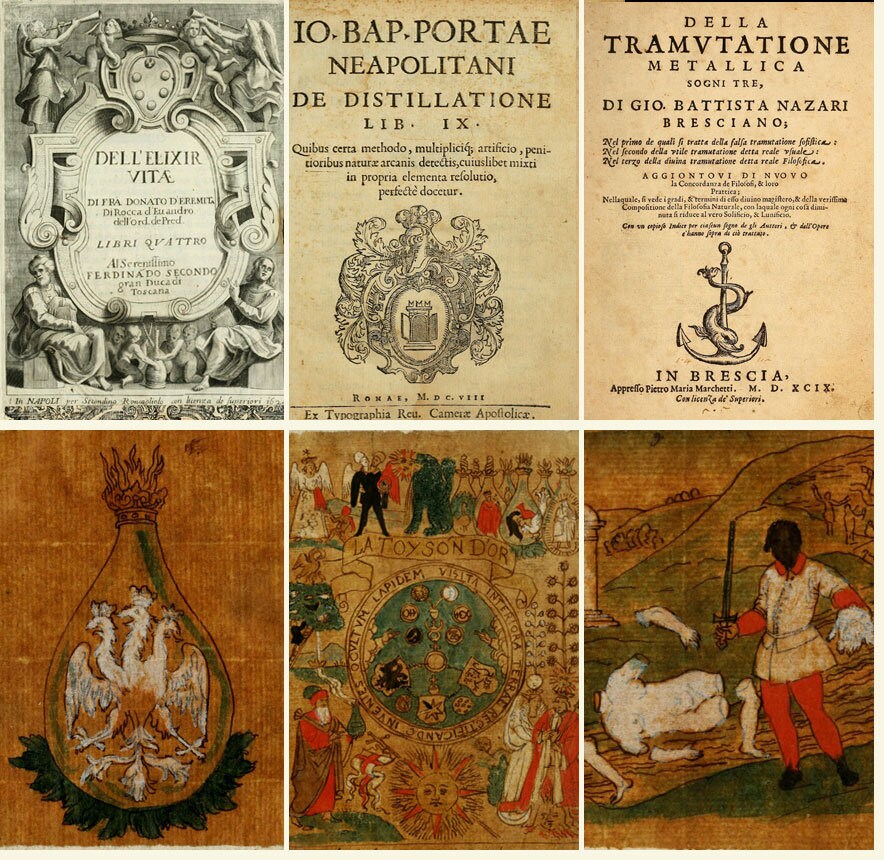 25 Rare Old Books of ALCHEMY - French - Bibliotheca Chemica Curiosa ...